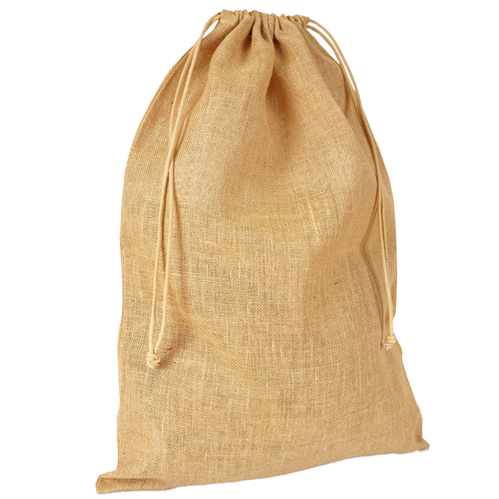 Jute statt Plastik Original Jutesack extra groß XXL Natur